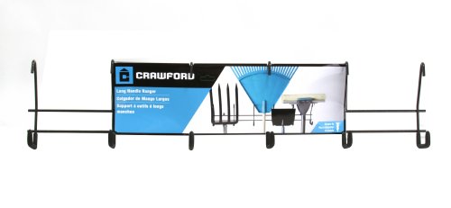 Crawford CMLH-6 Long Handle Hanger Utility Hook, Black
