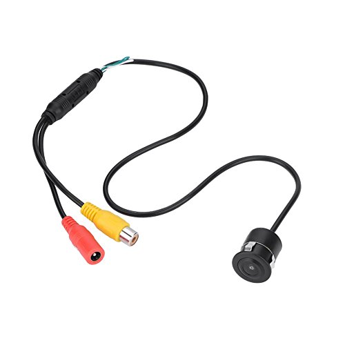 Sonew CCTV Camera,95 Degree Wide Angle CCD Wired Waterproof Mini Color CCTV Camera PAL for Car