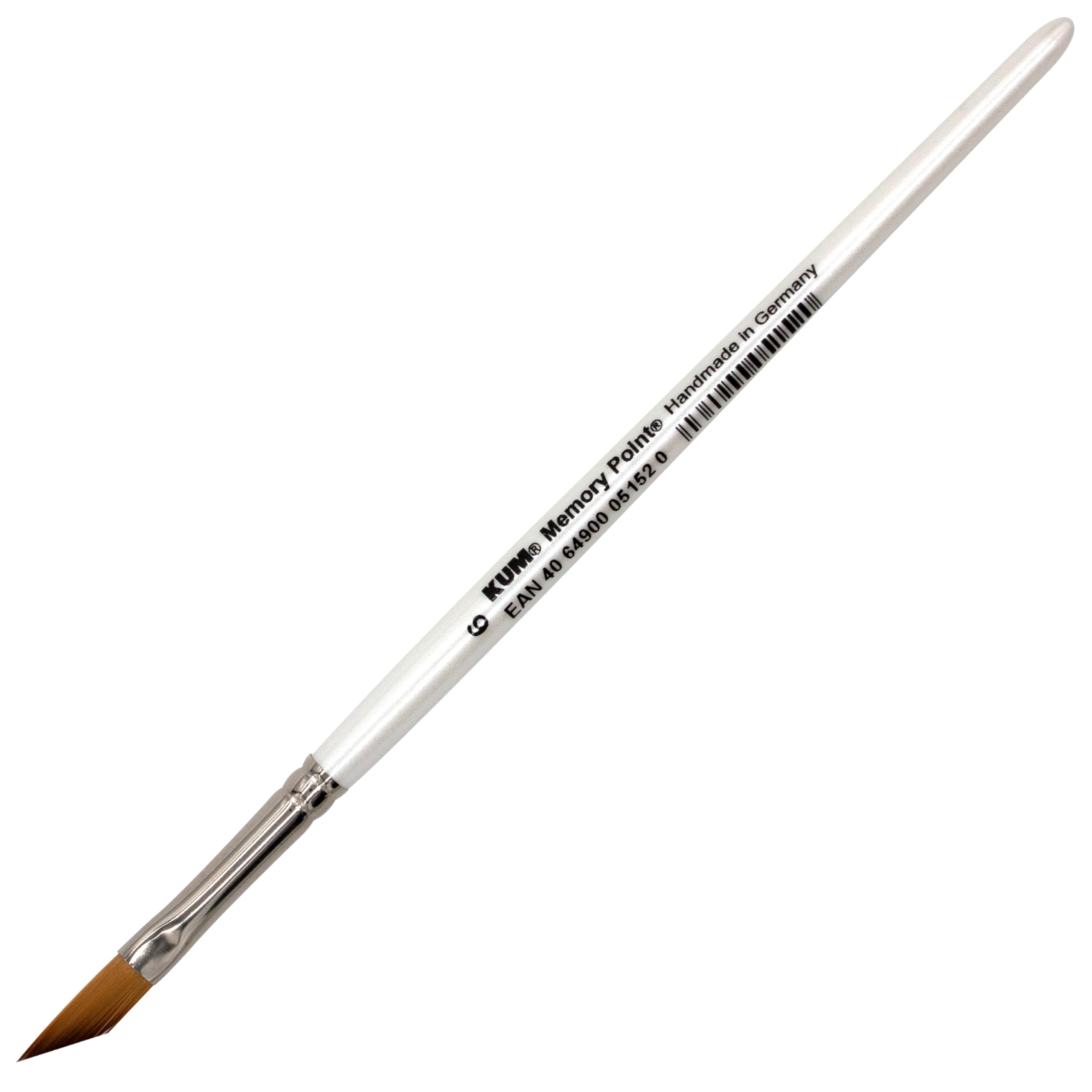 Kum 514.05.11 Memory Point Brushes MemTip Pin SL# 6, Slanted Shape, Pack of 1, 6