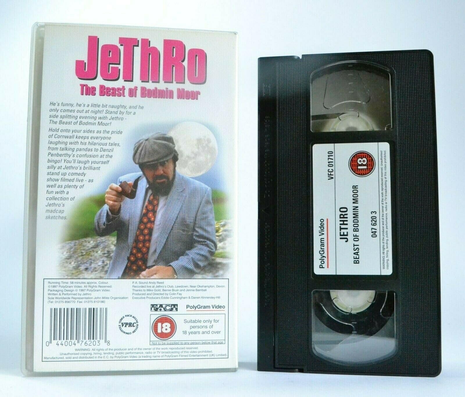 Jethro: the Beast of Bodmin Moor [VHS]