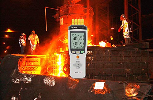5pcs Pack High Accuracy K Type Mini-Connector Thermocouple Temperature Probe Sensor, 1 Meter Long Measure Range -200°C~260°C (-328°F~500°F)