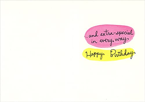 RSVP Birthday Card for Granddaughter: Owl, Dress, Bulb : Wise, Stylish, Creative