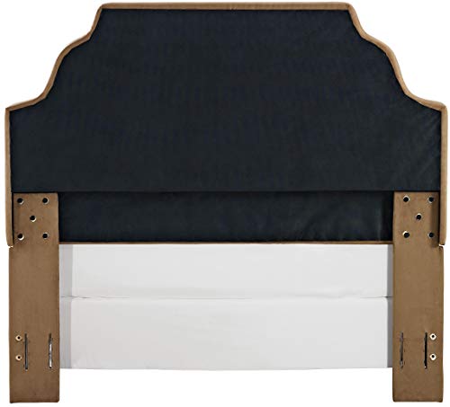 Crosley Furniture CF90009-501CM Loren Keystone Upholstered Headboard, Full/Queen, Camel Microfiber