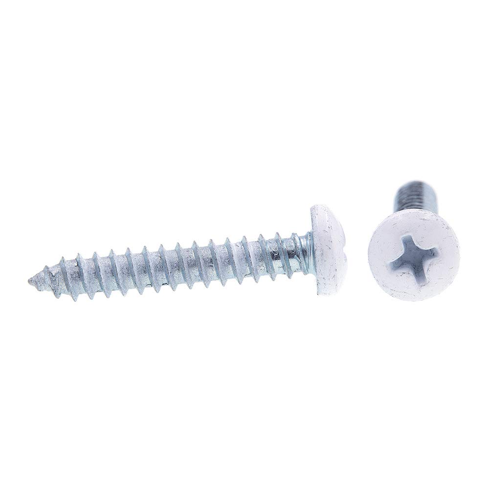 Prime-Line 9154775 Sheet Metal Screws, Self-Tapping, Pan Head, Phillips Drive, #8 X 1 in (25 Pack)
