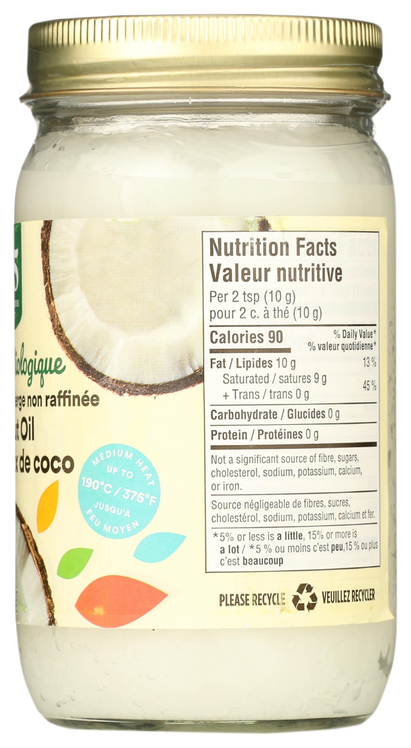 365 by Whole Foods Market, Organic Unrefined Coconut Oil Virgin, 14 Fl Oz