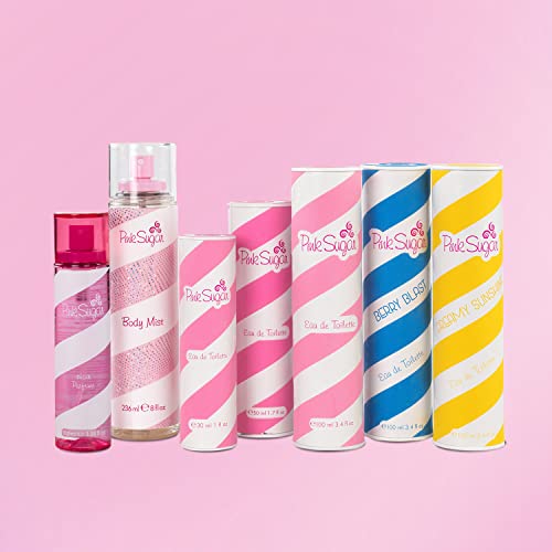 Pink Sugar Berry Blast Eau de Toilette Perfume for Women, 3.4 Fl. Oz.