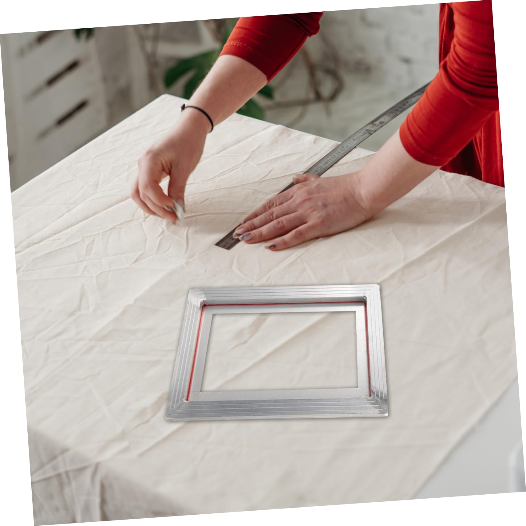 Aluminum Alloy Screen Printing Mesh Printing DIY Frame DIY Supplies DIY Tools Silk Screen Printing Frame Screen Starter Kit Frame for Screen Printing Screens for Screen Printing