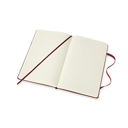Moleskine Limited Edition Harry Potter Notebook, Hard Cover, Large (5" x 8.25") Ruled/Lined, Bordeaux Red (Book 6) 240 Pages