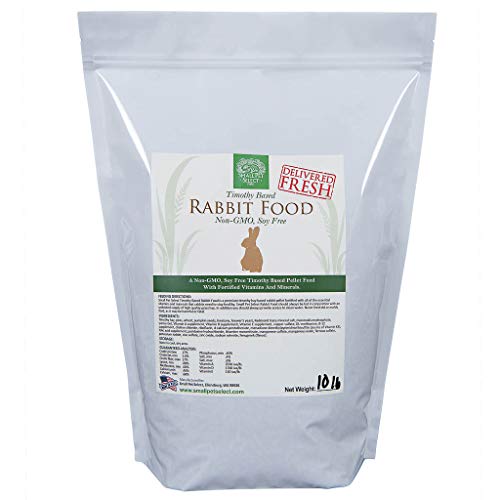 Small Pet Select-Premium Rabbit Pellet Food, Non-GMO, Soy Free. Local Ingredients in Pacific Northwest, 10lb