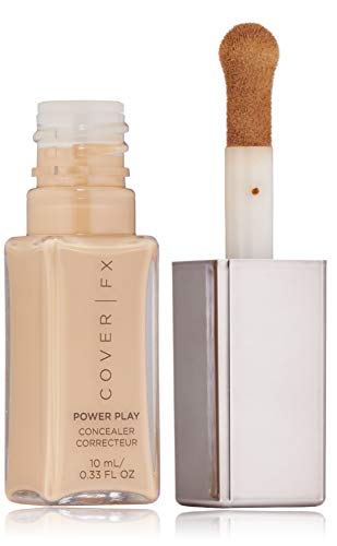 Cover FX Power Play Concealer: Crease-Proof, Transfer-Proof Concealer Provide 16-hour Full Coverage with Powerful Pollution Defense- G Medium 2, 0.33 Fl Oz