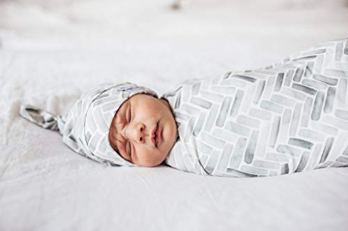 Copper Pearl Large Premium Knit Baby Swaddle Receiving Blanket Alta