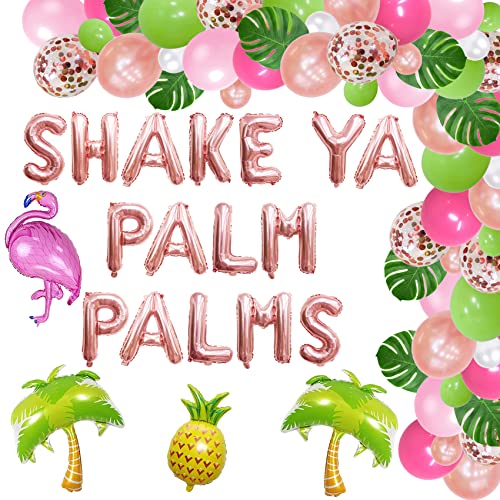 Beach Bachelorette Party Decorations, Luau Tropical Hawaii Bachelorette Party Decorations Hawaiian Bridal Shower Decor, Bachelorette Balloons Decor Favors Supplies Beach Bach Bachelorette Decorations