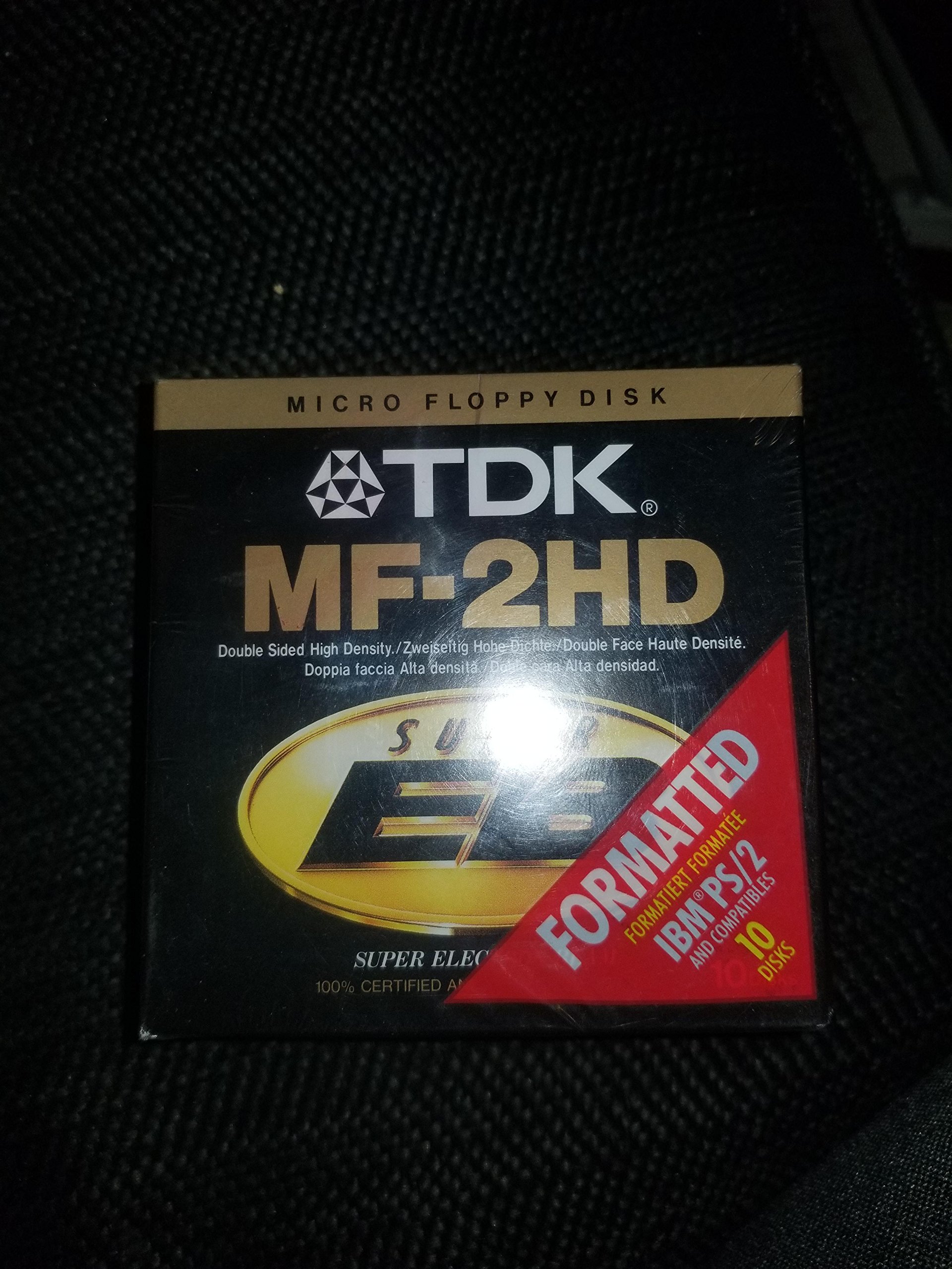 TDK MFD 2HD Floppy Disks (Box of 10)