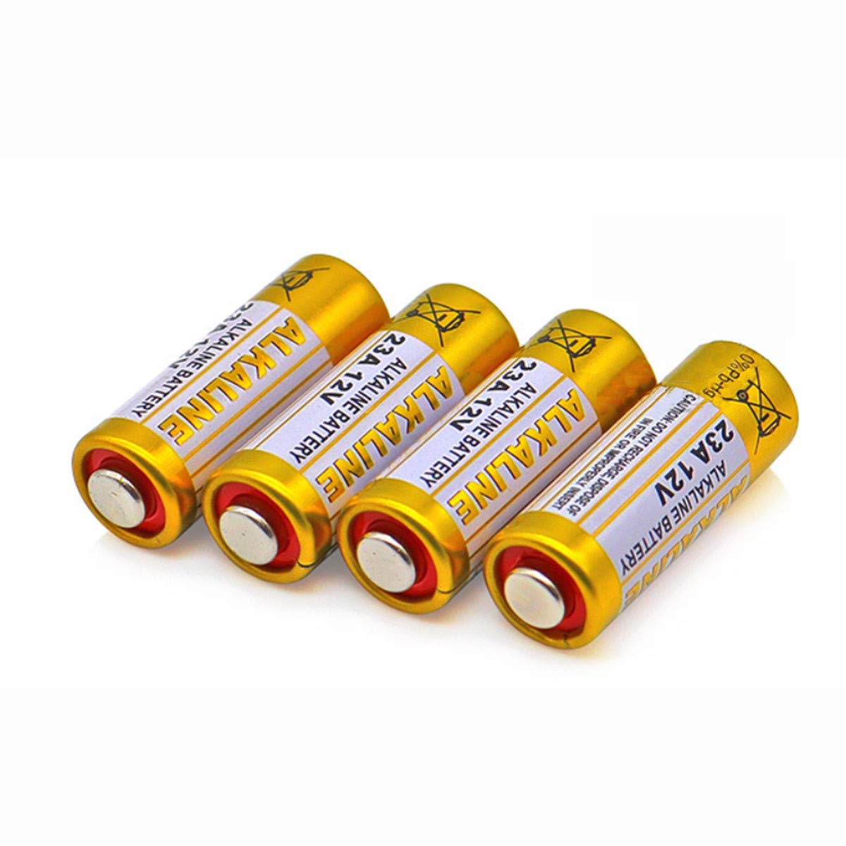 TXY A23 12V Alkaline Battery 23A 12 Volt A23 E23A MN21 Replacement Batteries 0% Hg (5PCS/Pack)