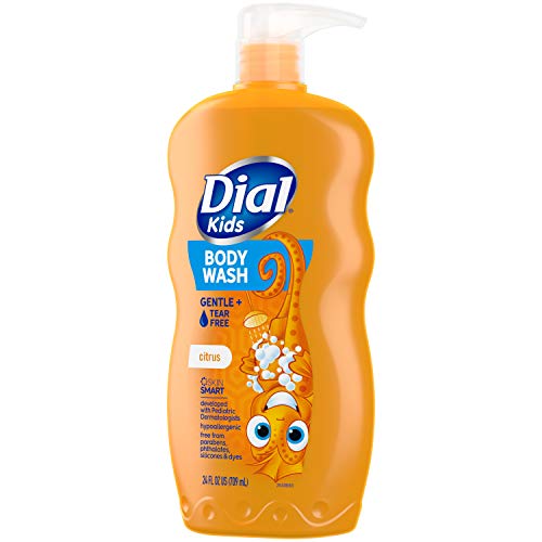 Dial Kids Body Wash, Citrus, 24 fl oz (Pack of 4)