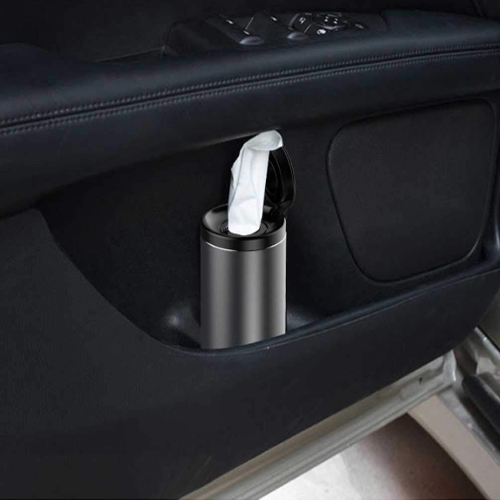 Tinkei Wipes Storage Holder,Aluminum Alloy Wipes Dispenser Holder Durable Wipes Container for Car Home Office Use, (Grey)