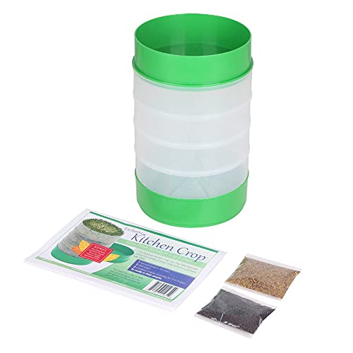 Kitchen Crop VKP1234 Deluxe Kitchen Seed Sprouter, 1 Oz Alfalfa and 1 Oz Broccoli Included