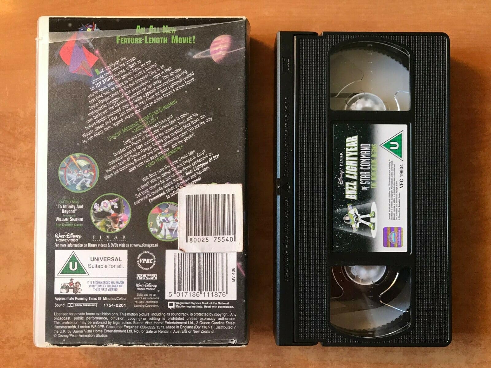 Buzz Lightyear of Star Command [VHS]