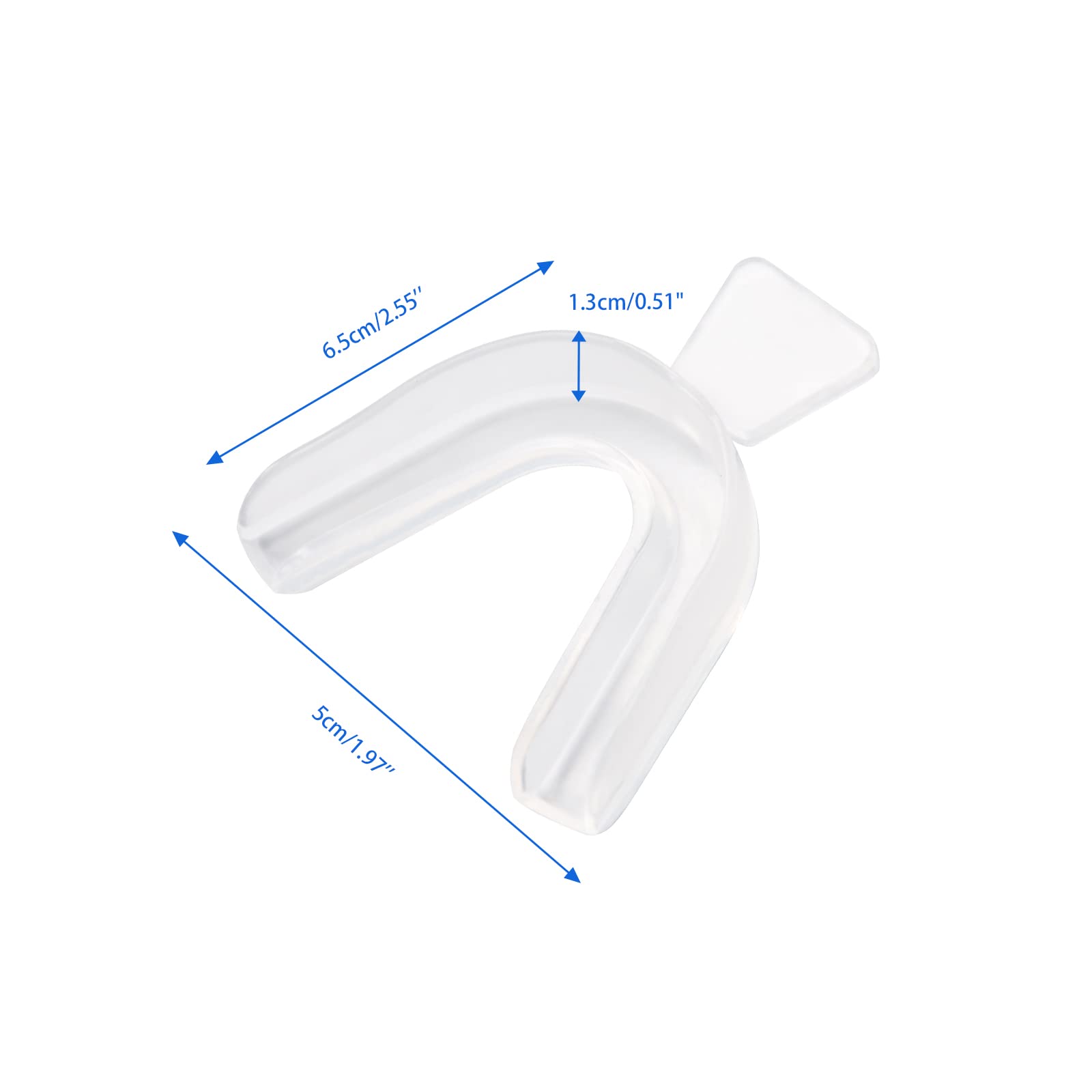 4pcs/Set Thermoform Moldable Dental Mouth Guard Teeth Protector, Whitening Kits Teeth Trays Dental Braces, Whitener Mouth Guard Oral Care Hygiene Bleaching Tooth Tool