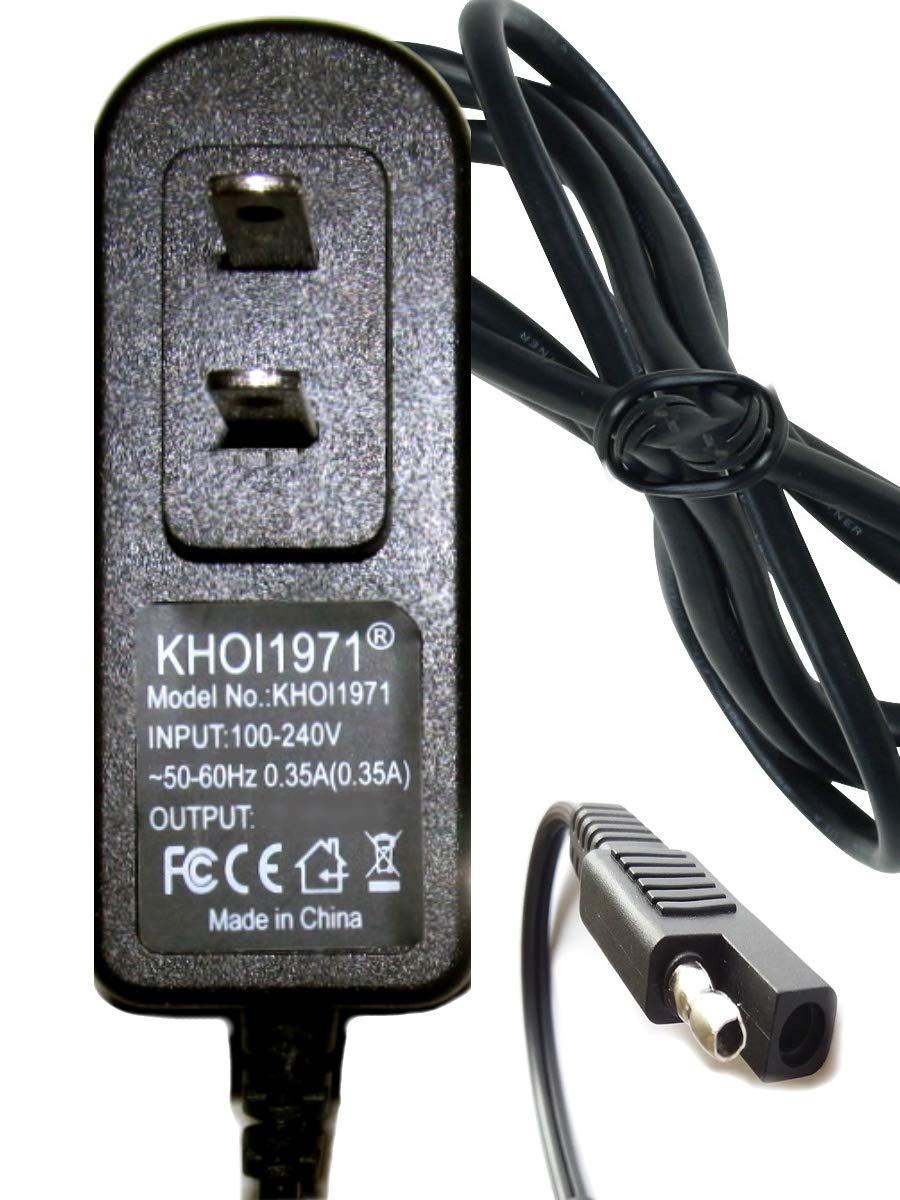 KHOI1971 Wall Charger AC Adapter Compatible with KIDTRAX Pacific Cycle Disney Cars Tow Mater Ride on Quad Walmart Target Toy R US 6V Batt Charger NOT Created or Sold by KIDTRAX Pacific Cycle Disney