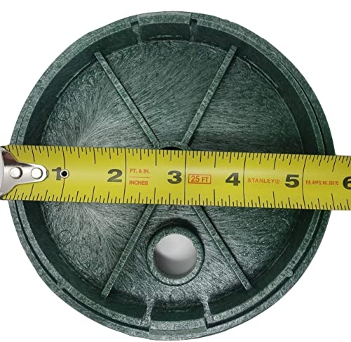 Orbit 3 Pack Valve Box Lid, 6" Round Sprinkler Box Cover, Irrigation Systems - 53220