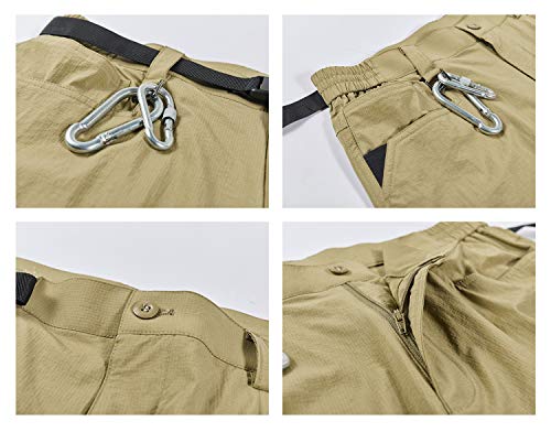 Cargo Shorts Men's Big-Tall Quick Dry Short Men's Utility Hiker Quick Dry Short Summer Sweatpants