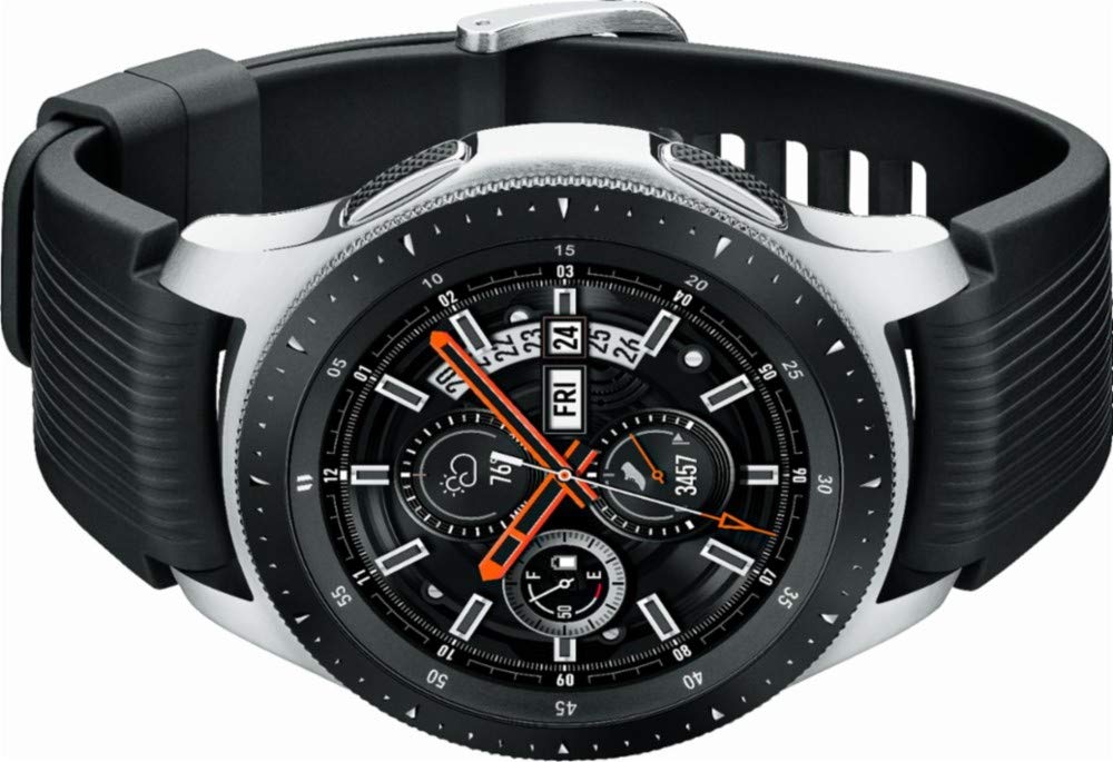SAMSUNG Galaxy Bluetooth Watch 46mm (Silver) with Extra Charger