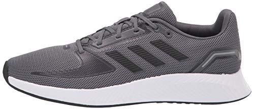 adidas Men's Runfalcon 2.0 Running Shoe, Grey/Black/Grey, 13