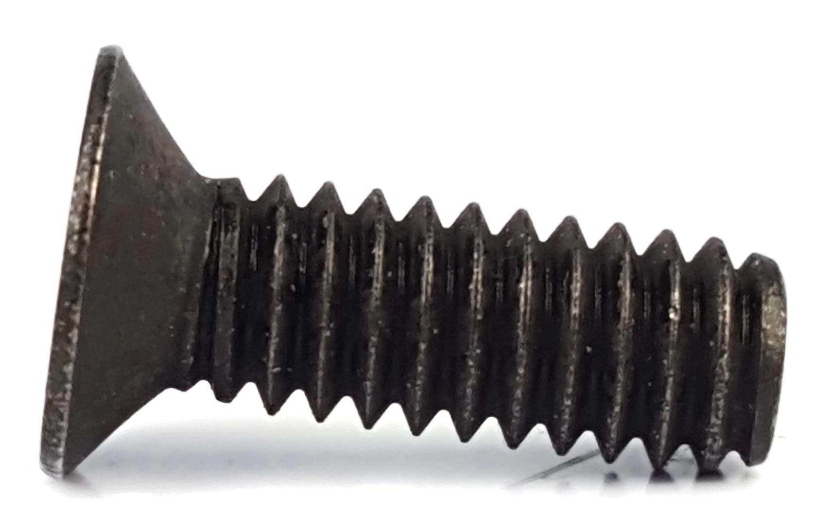 Phillips Flat Head Machine Screws 100 Degree Taper Black Oxide - #10-24 x 1" Qty 100