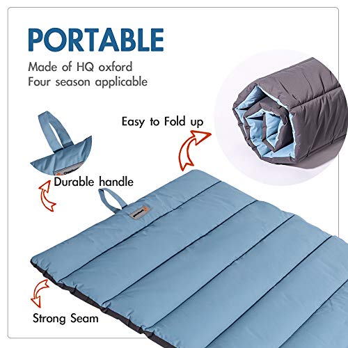 CHEERHUNTING Outdoor Dog Bed, Waterproof, Washable, Large Size, Durable, Water Resistant, Portable and Camping Travel Pet Mat