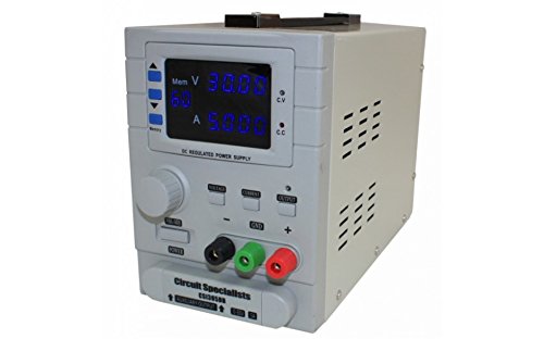 Circuit Specialists - Programmable Variable Linear Power Supply - 30 Volt DC 5.0 Amp - Computer Repair - Electronic Productions Lines - Ideal for Industrial Use Scientific Research and More!