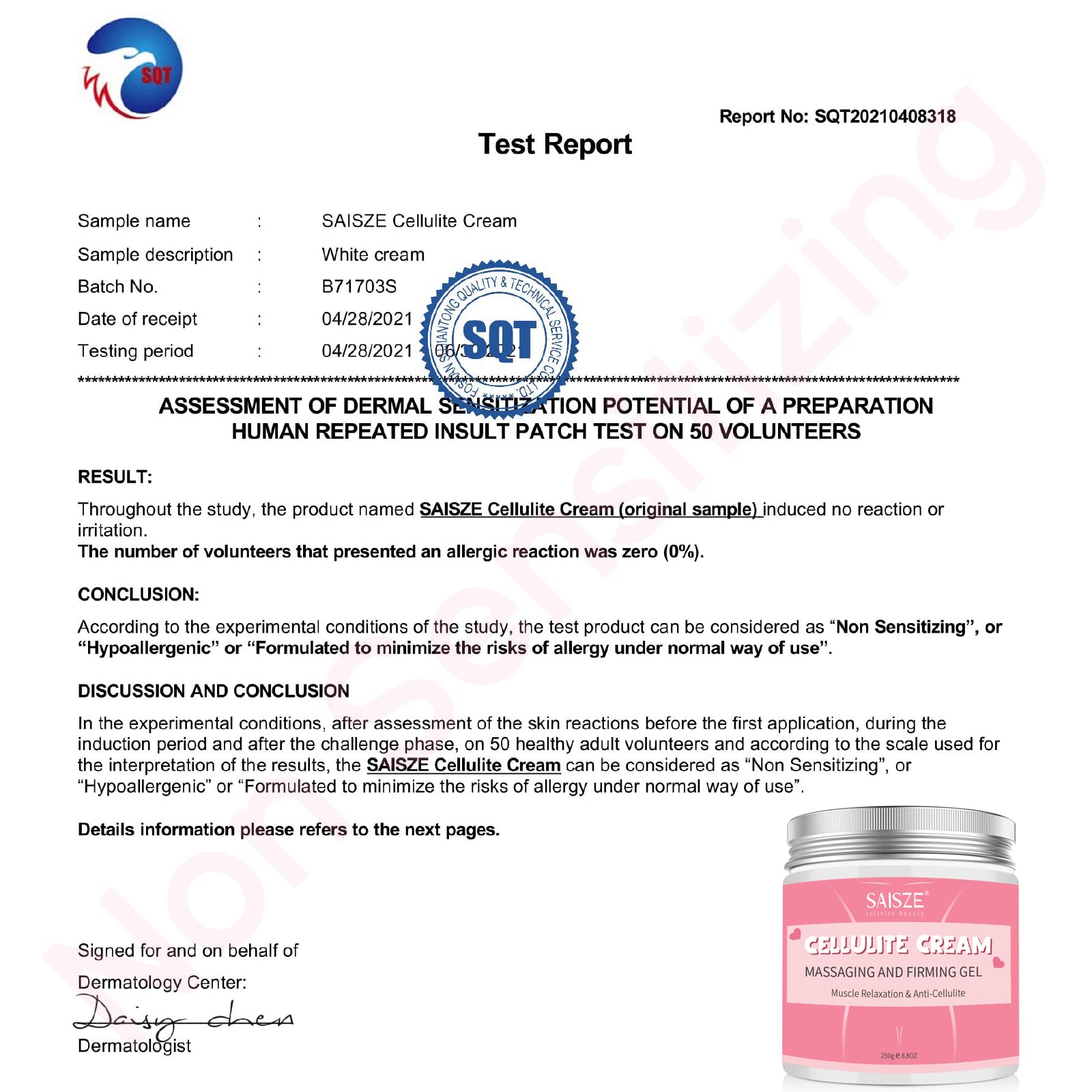SAISZE Anti Cellulite Body Slimming Cream 8.8oz & Massager and Remover Brush Mitt (Slimming Cream + Massager)