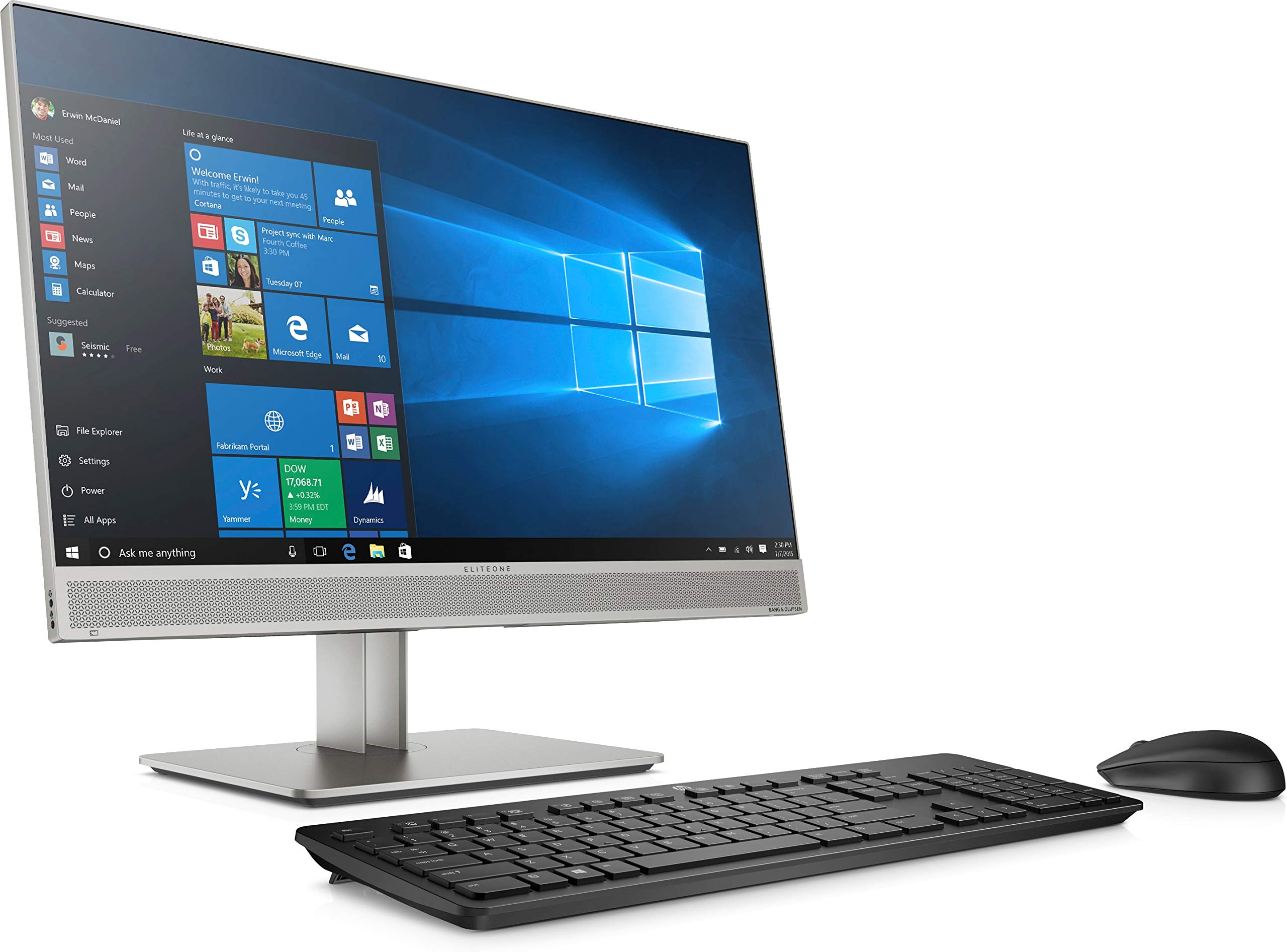 EliteOne 800 G5 All-in-One Computer - Core i5 i5-9500 - 8 GB RAM - 256 GB SSD - 23.8" 1920 x 1080 - Desktop - Windows 10 Pro 64-bit - Intel UHD Graphics 630 - DVD-Writer - English Keyboard
