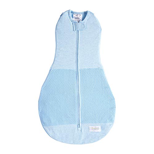 Woombie Grow with Me Air Baby Swaddling Blanket, Convertible Swaddle Fits Babies 0-9 Months, Expands to Wearable Blanket for Babies up to 18 Months, Dream On