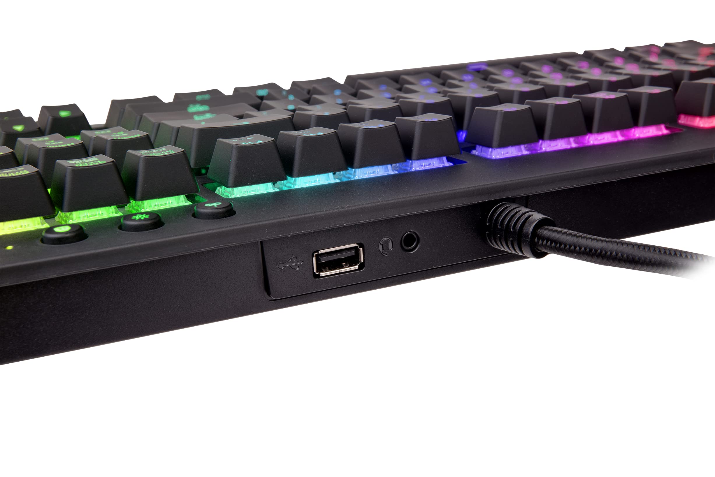 Thermaltake TT Premium X1 RGB CherryMX Blue - Japanese Keyboard - Gaming Keyboard KB430 KB-TPX-BLBRJP-01