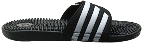 adidas Performance adissage Sandal, black/white/black, 11 M US