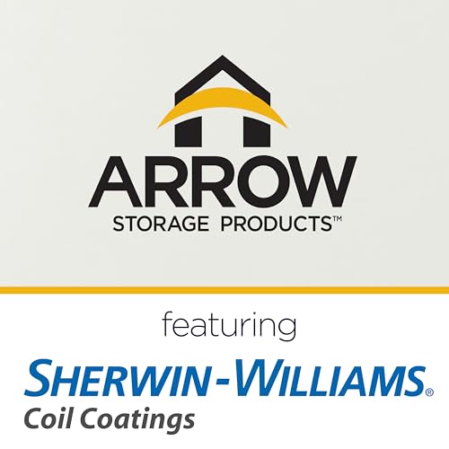 Arrow Carports Galvanized Steel Carport, Compact Car Metal Carport Kit, 10' x 24' x 9', Eggshell