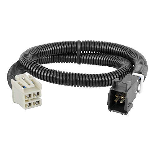 CURT 51451 Quick Plug Electric Trailer Brake Controller Wiring Harness, Select Chevrolet Silverado, Suburban, Tahoe, GMC Sierra, Yukon, Escalade , black