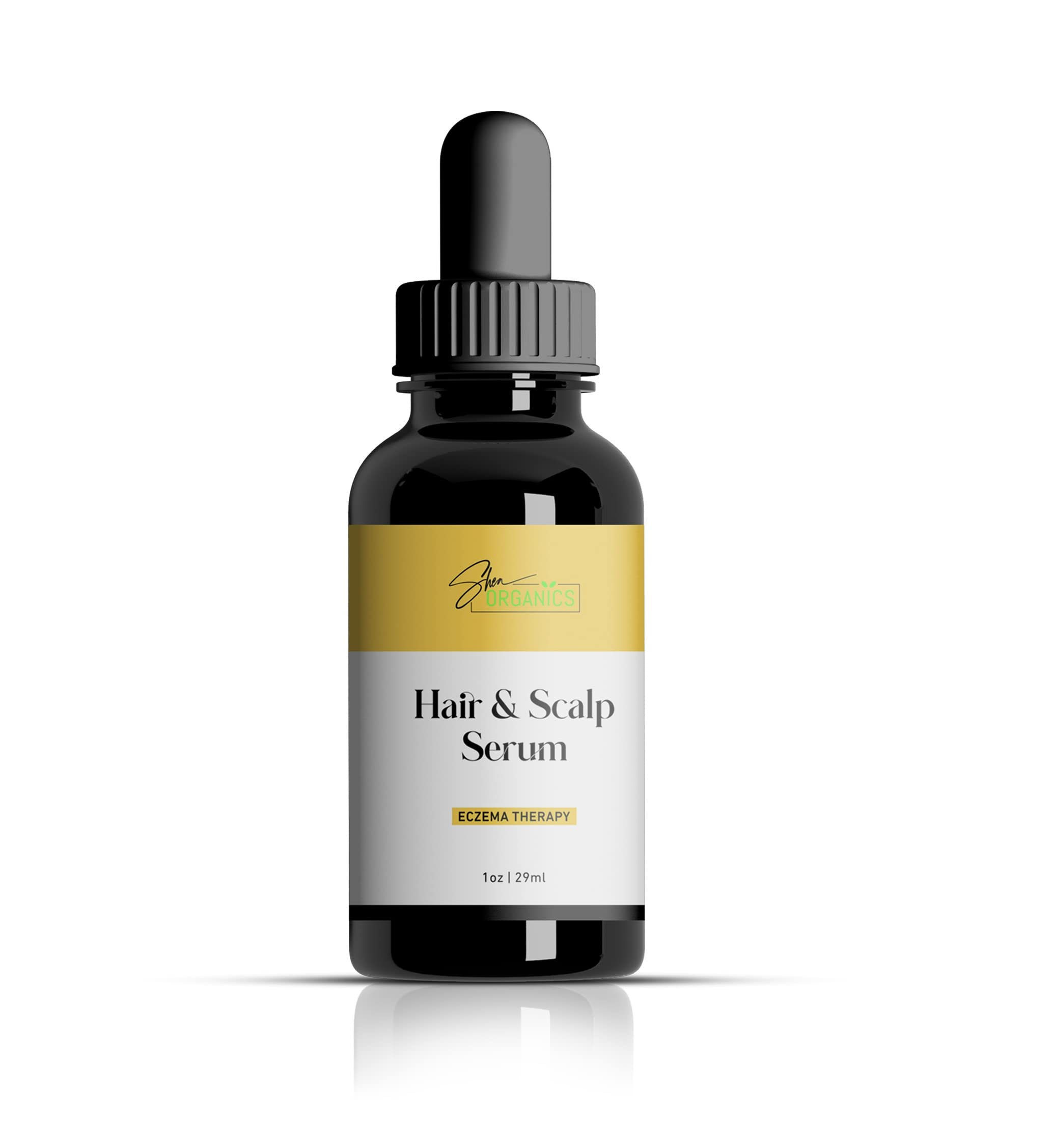 Shea Organics Soothing Scalp Oil | Scalp Care| Dandruff & Itchy Scalp Serum | Helps with Dry Scalp & Baby Scalp Eczema | 1oz | With Oat Oil, Vitamin E, Honey, Tea Tree, and Colloidal Oatmeal