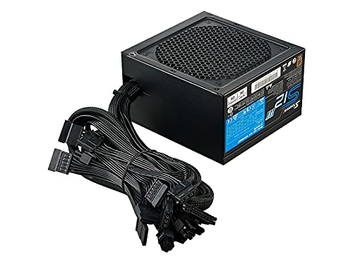 Seasonic S12III 550 SSR-550GB3 550W ATX12V & EPS12V Direct Cable Wire Output Smart & Silent Fan Control 105 °C Japanese Capacitor Power Supply
