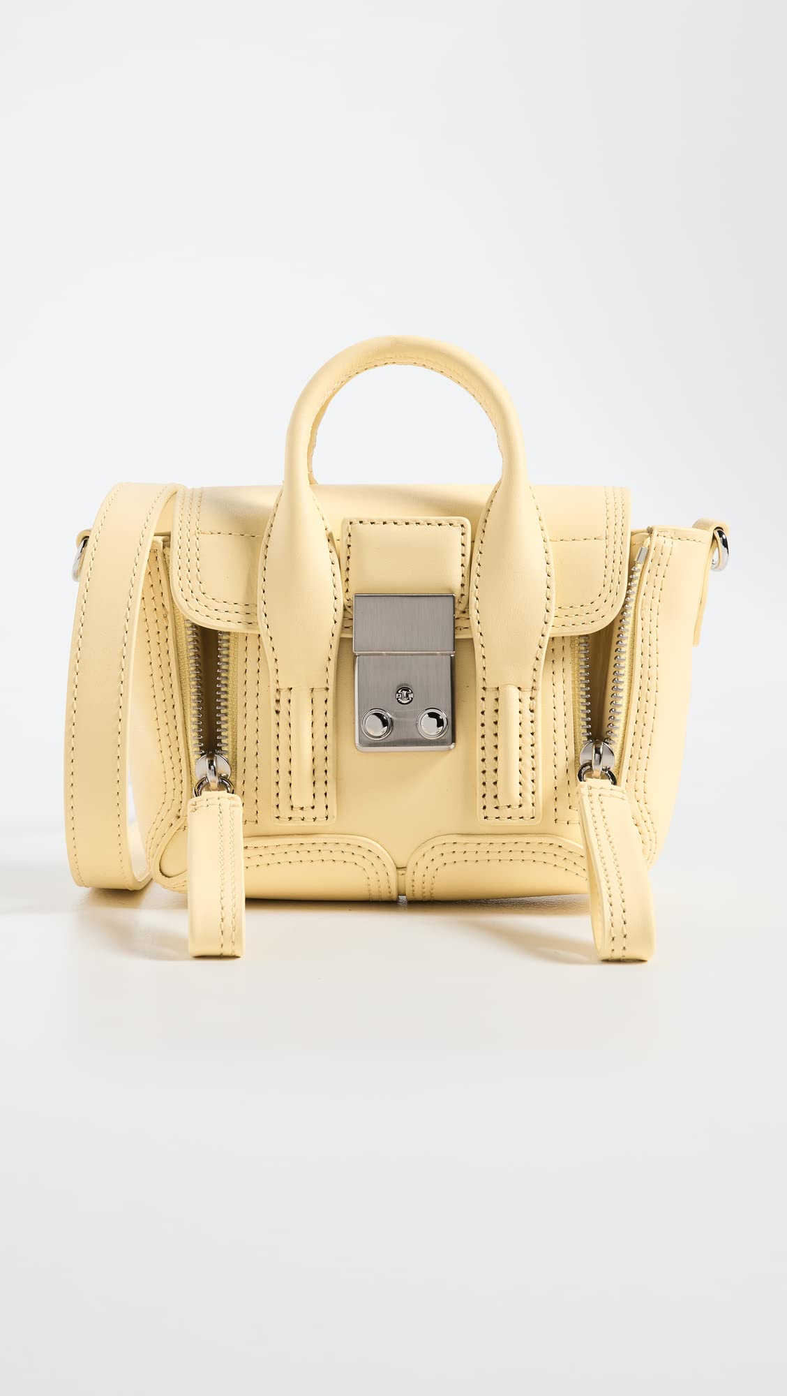 3.1 Phillip Lim Women's Pashli Nano Satchel, Lemonade, Yellow, One Size