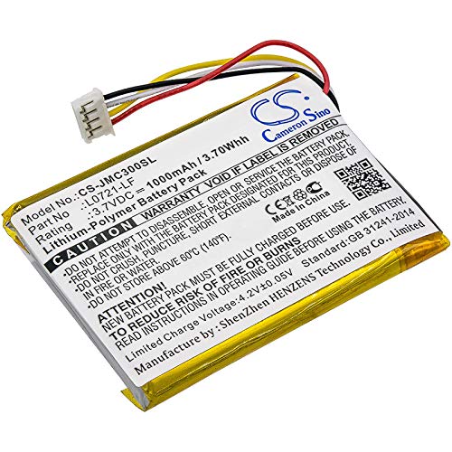 XPS Replacement Battery for JBL Clip 3, Clip 3AN, Clip 3SAND PN L0721-LF