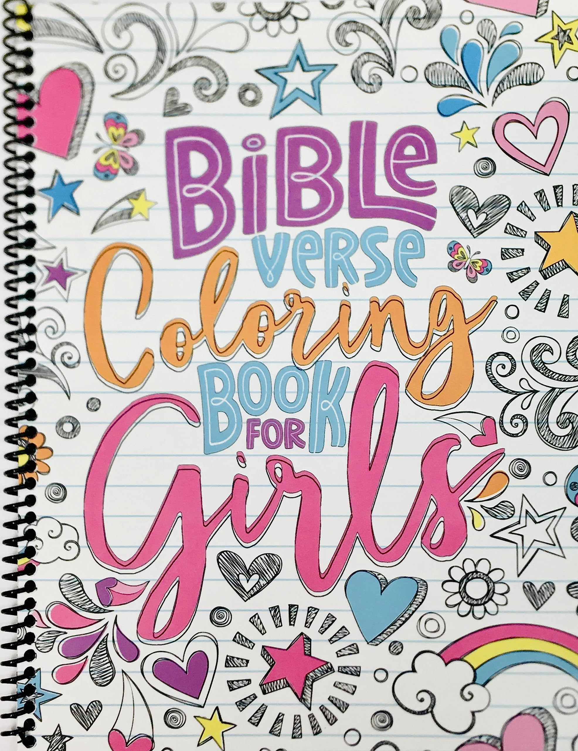 Bible Verse Coloring Book for Girls