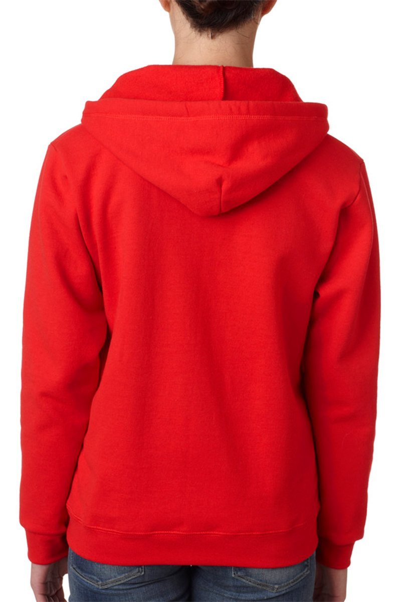 Gildan Women's Full Zip Hooded -Sweatshirt, Sport Grey, Large