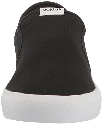 adidas Unisex Vulcraid3r Slip on Running Shoe, Core Black/Core Black/White, 10 US Men
