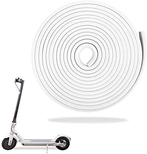 Stormytime Anti-Collision Strip Replacement for Xiaomi M365 / Pro Ninebot ES Max G30 Gotrax Electric Scooter Parts, Prevent Scooter from Friction Damage Bumper Protective (White)