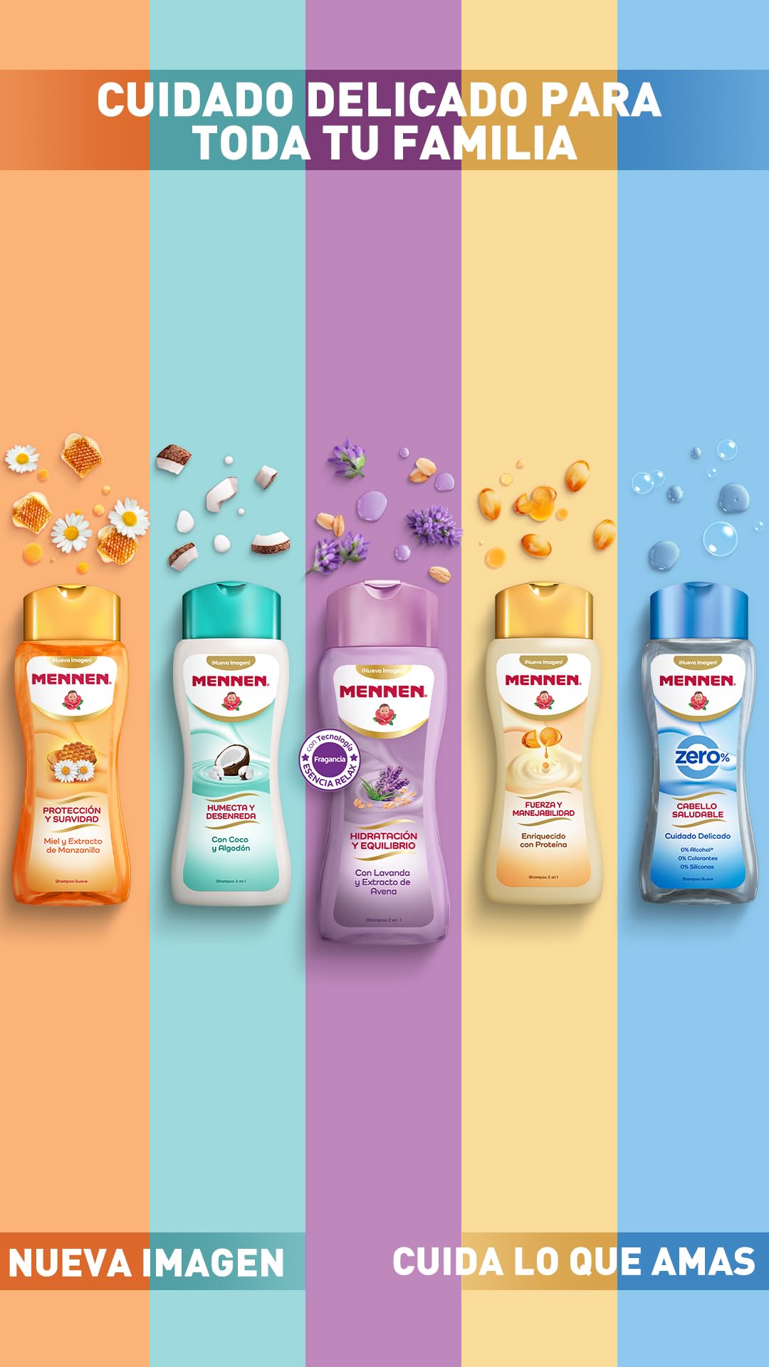 Mennen Zero (0 Alcohol, o Coloring, o Silicon) for healthy hair