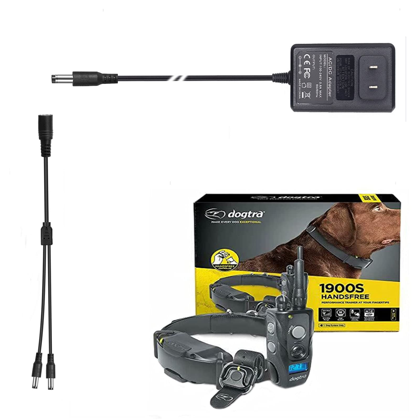 Power Charger for Dogtra Super-X 3502NCP ARC 1902S 1900S Edge 2300NCP 2500T&B 3500NCP Trainer Collar,10V Cord