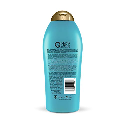 OGX Renewing Moroccan Argan Oil Conditioner, 25.4 Ounce Salon Size