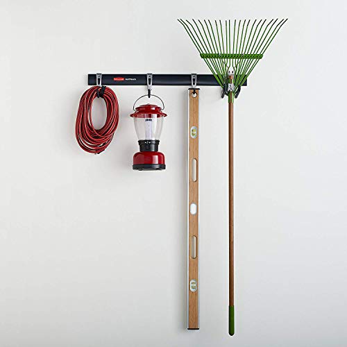 Rubbermaid Fasttrack Garage Organization 5 Piece All in One Rail and Hook Kit Storage System (3 Pack)